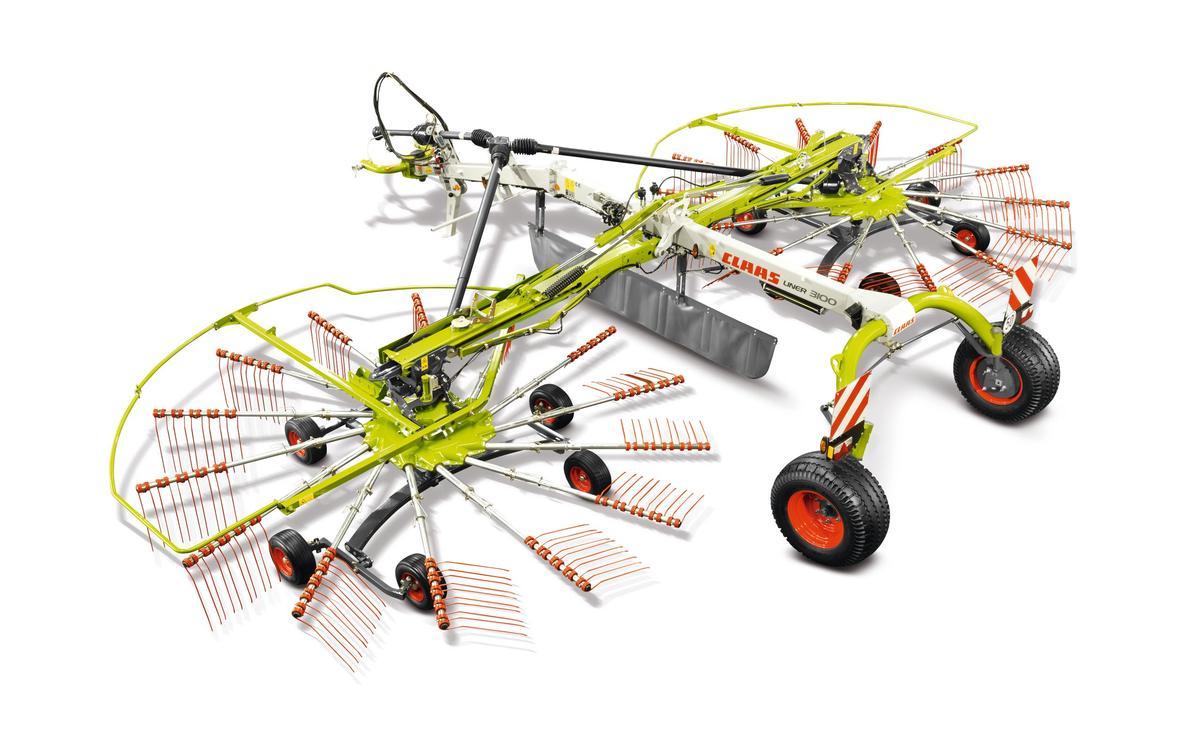 LINER windrowers, agile and robust